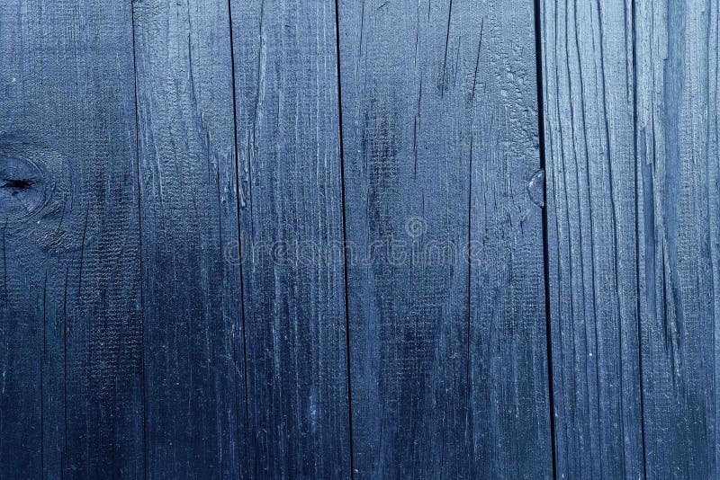 Background Material of the Natural Wood in Blue Tone. Stock Photo ...