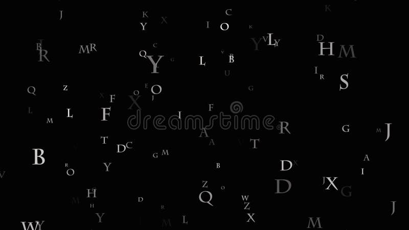 The Background Matrices of Letters. Matrix of the English Alphabet ...