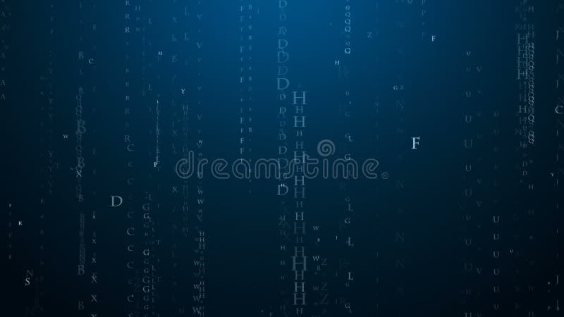 The Background Matrices of Letters. Matrix of the English Alphabet ...