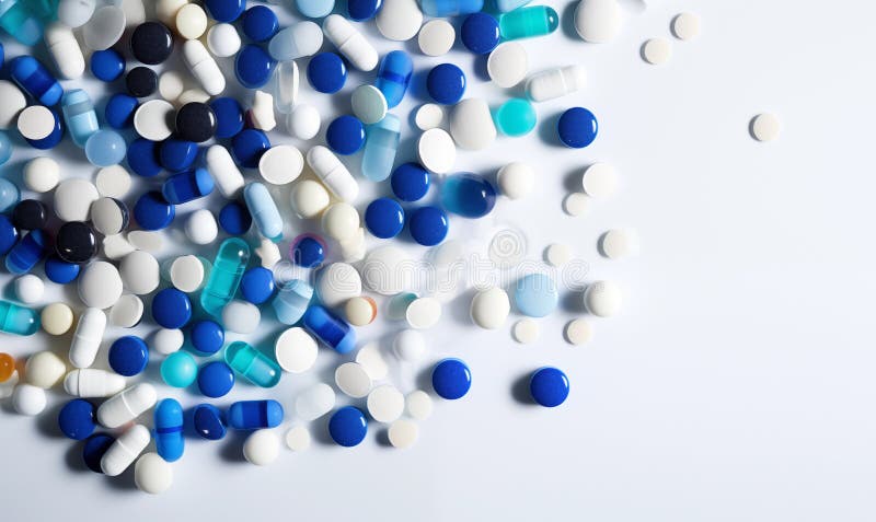 Background of Medical Tablets and Antibiotics for Different Medical ...