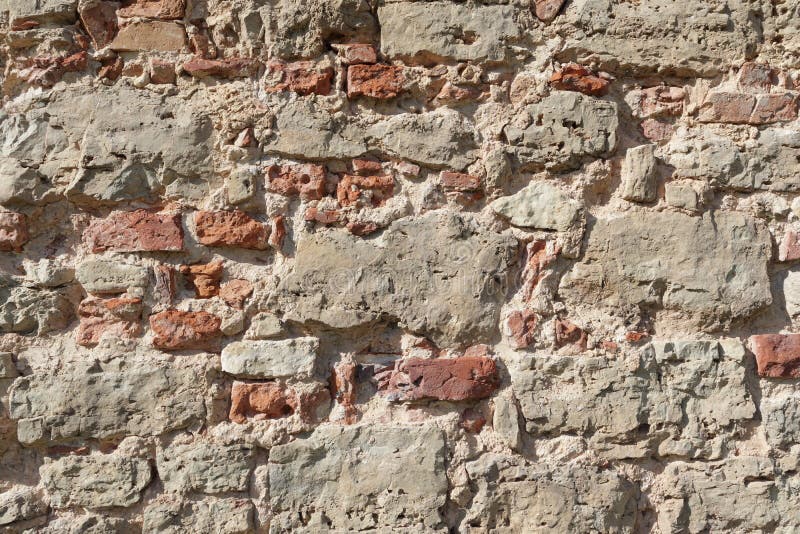 Background of Medieval Stone Masonry Wall Stock Image - Image of ...