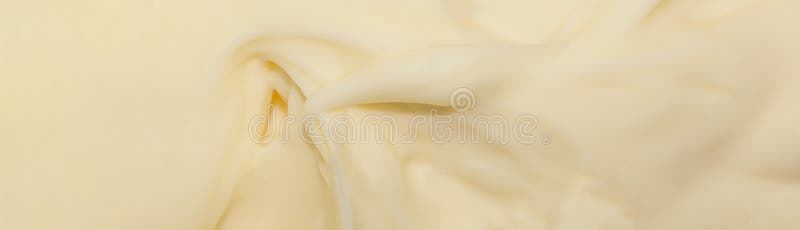 Background of Melted Cream Cheese.Melted Cream Cheese. Stock Image ...