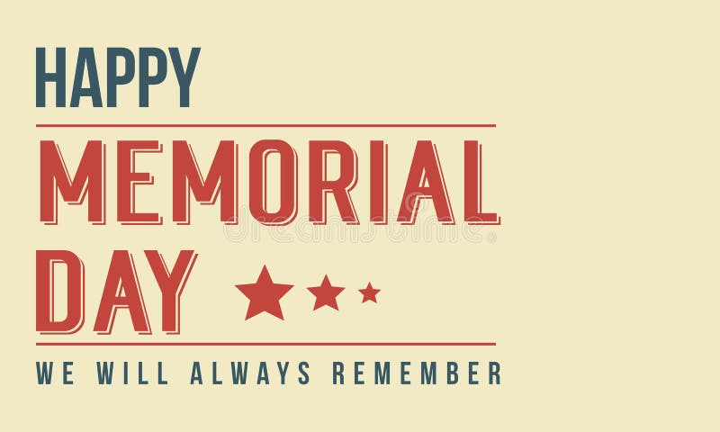 Background Memorial Day Theme Style Stock Vector - Illustration of ...