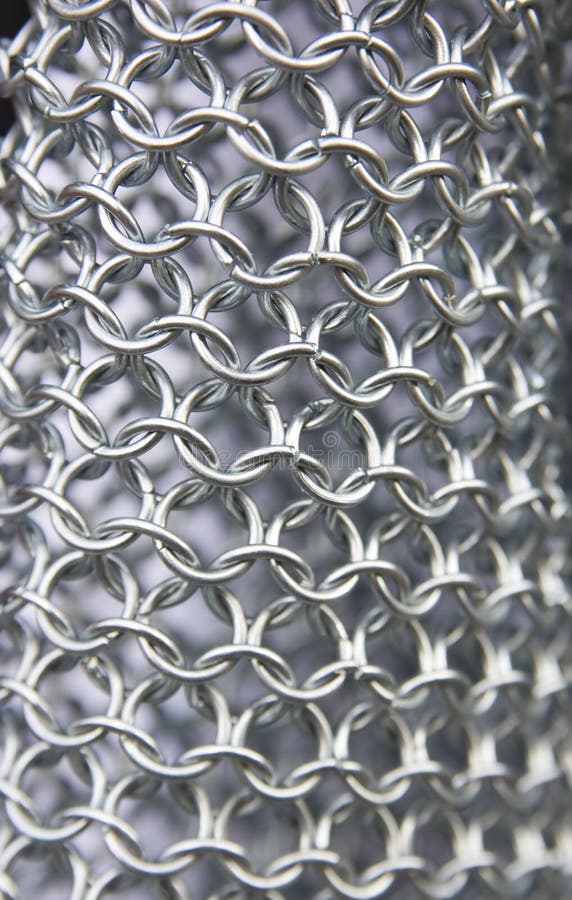 Chain mail armour texture stock image. Image of chained - 6814969