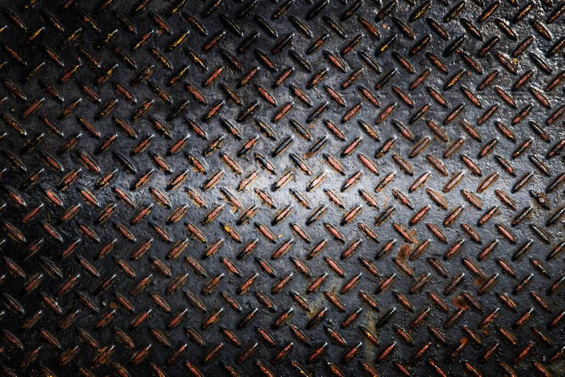 Background of Metal Diamond Plate Stock Image - Image of manufacturing ...