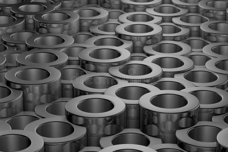 Background of Metal Element Stock Illustration - Illustration of square ...