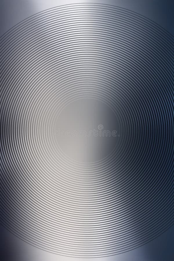 Background Metal Gradient Radial Abstract. Bright Brushed Stock ...