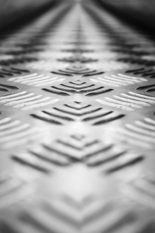 Background of Metal with a Repeating Pattern, ?lack and White ...