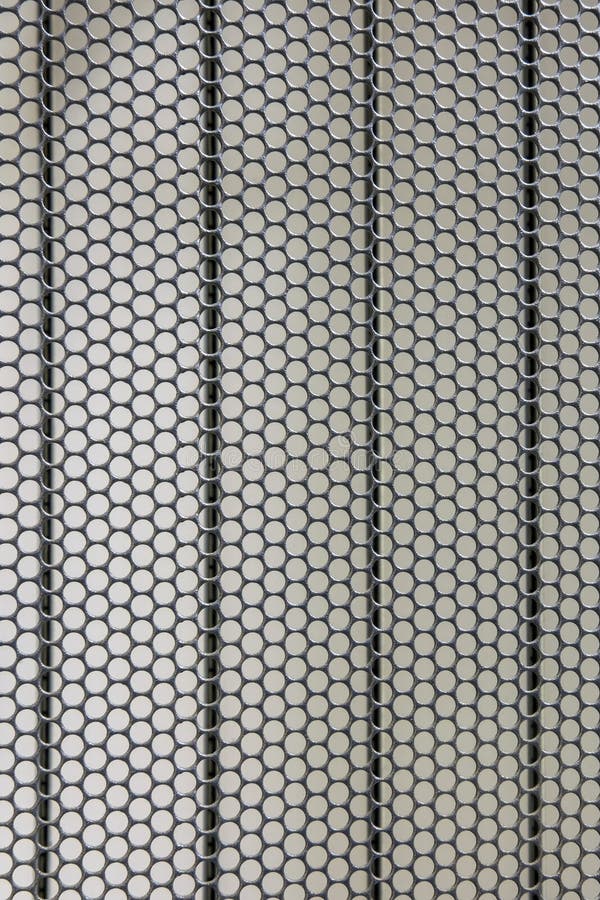 Background of the Metal Surface of the Grid with Uniform Round Holes ...