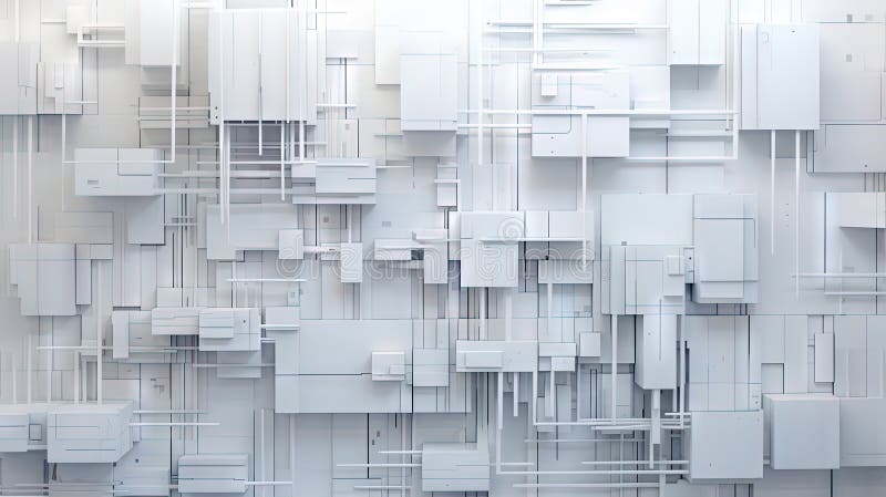 Background with Metallic Panels Texture, Wires and Circuit. Spaceship ...