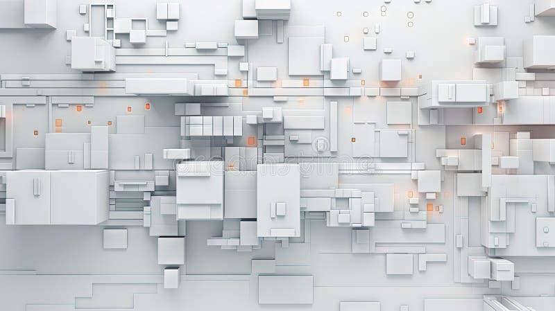 Background with Metallic Panels Texture, Wires and Circuit. Spaceship ...