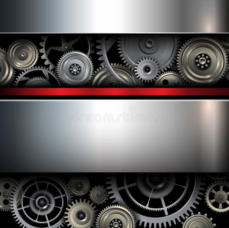Background metallic stock vector. Illustration of mechanical - 42438262 Background metallic stock vector. Illustration of mechanical - 42438262