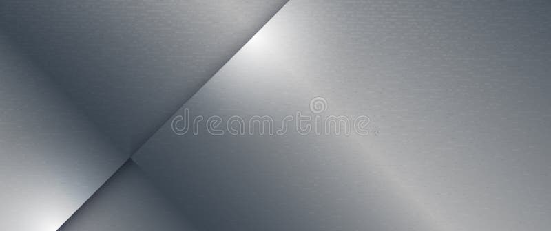 Vector Abstract Metallic Shape, Grey Metal - Steel, Texture Pattern ...