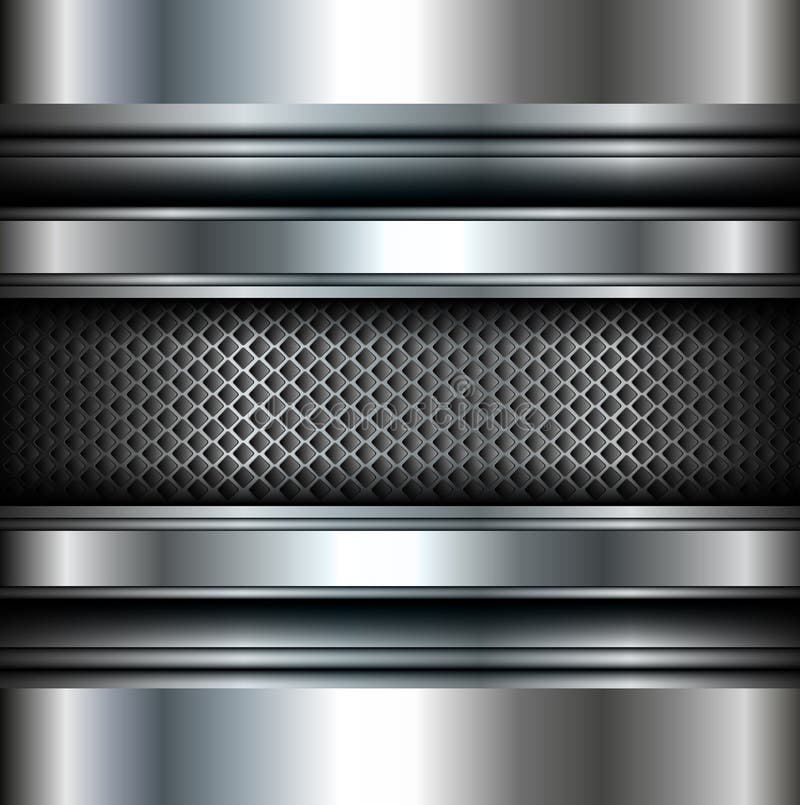 Background metallic. stock vector. Illustration of scratched - 29998887