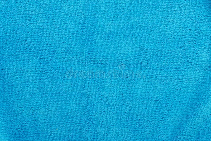 Background, Microfiber Texture. Blue Rag Cloth Stock Photo - Image of ...