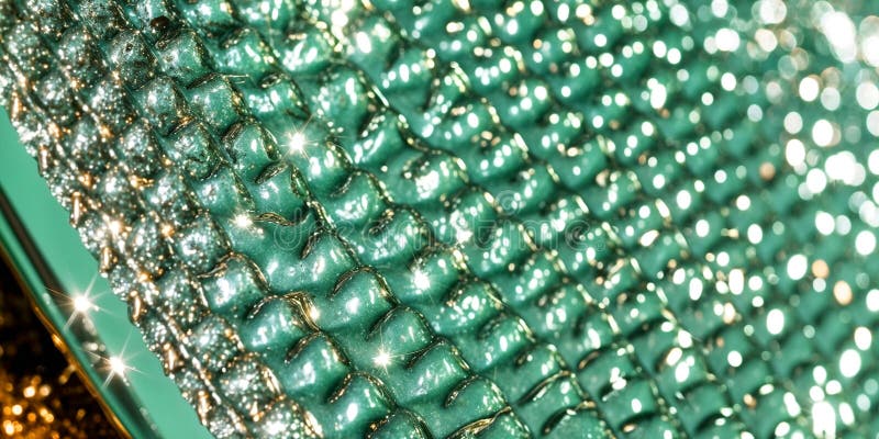 Background of Mint Glass Texture with Gold Glitter Stock Image - Image ...