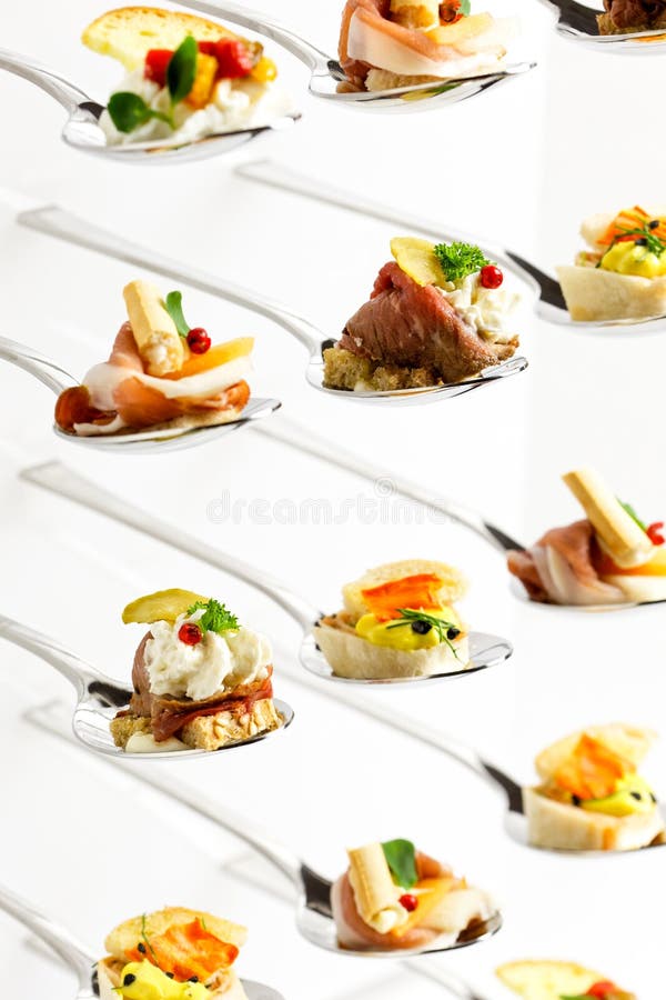 Canapes Spoons Stock Photos - Free & Royalty-Free Stock Photos from ...