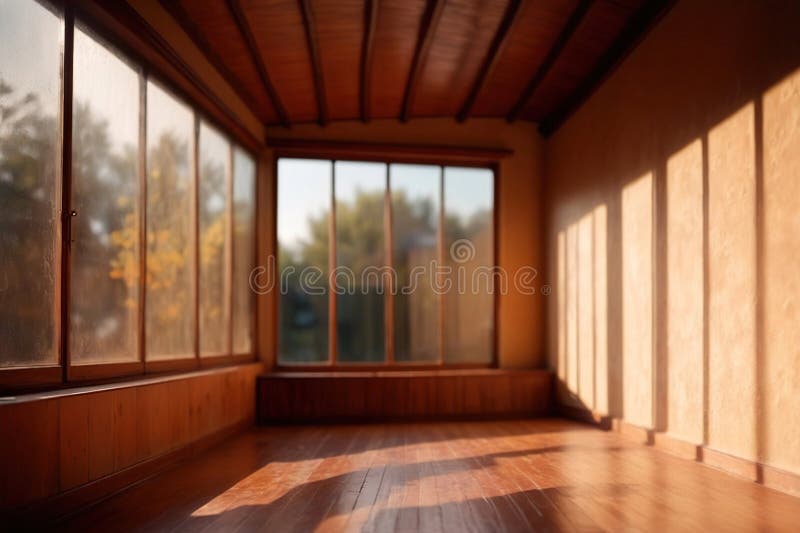 Background Mockup of Windows with Light and Shadow Over Wall Stock ...