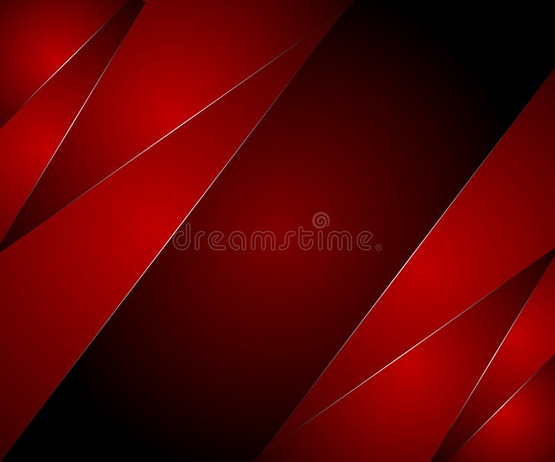 Modern Red Gradient Triangle Abstract Background. Abstract Shapes ...