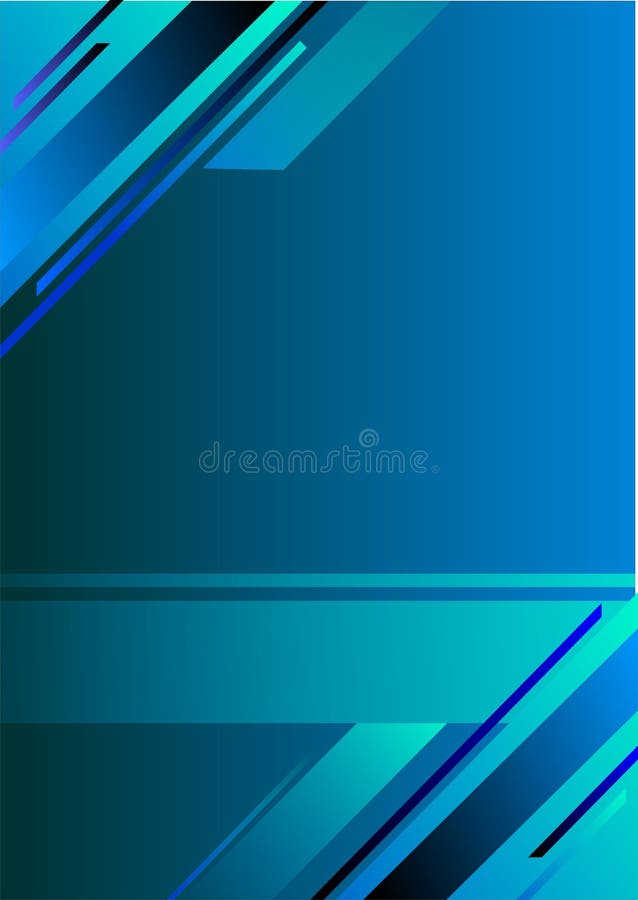 Background Modern Simple Design Blue Lines Box Banner Stock ...