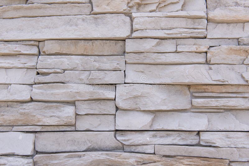 Background of Modern Slate Stone Brick Wall Surfaced for Design Stock ...