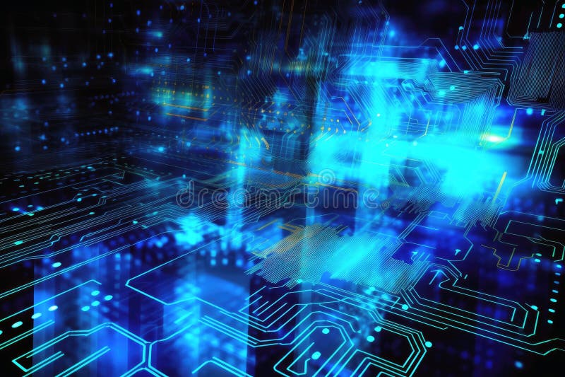 A Background of Modern Technology with Conductors and Processors in ...