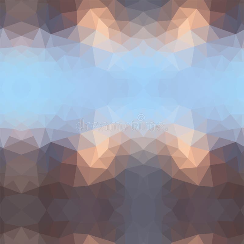 Background Modern Texture Triangle Geometry Blue Snow Mountain Top View ...