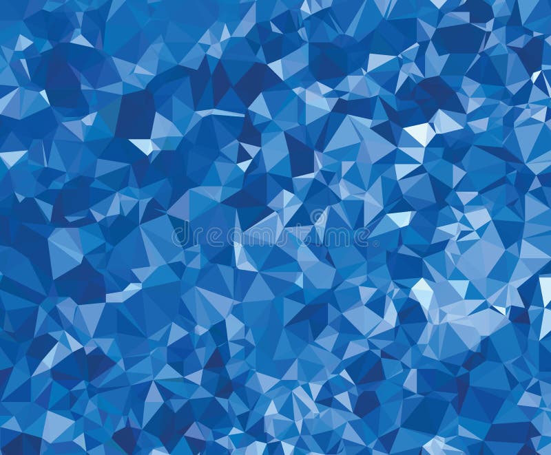 Background Modern Texture Triangle Geometry Blue Wrinkly Paper Stock ...