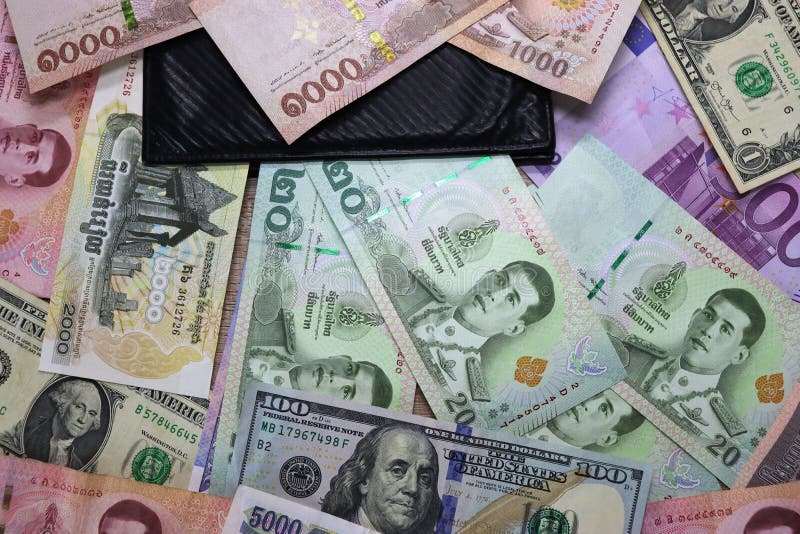 BACKGROUND Money and Notes, Rich Texture Stock Photo - Image of notes ...