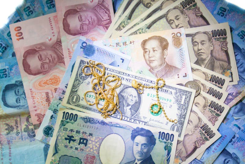 Background Money Rich Banknotes and Coin Stock Image - Image of mail ...