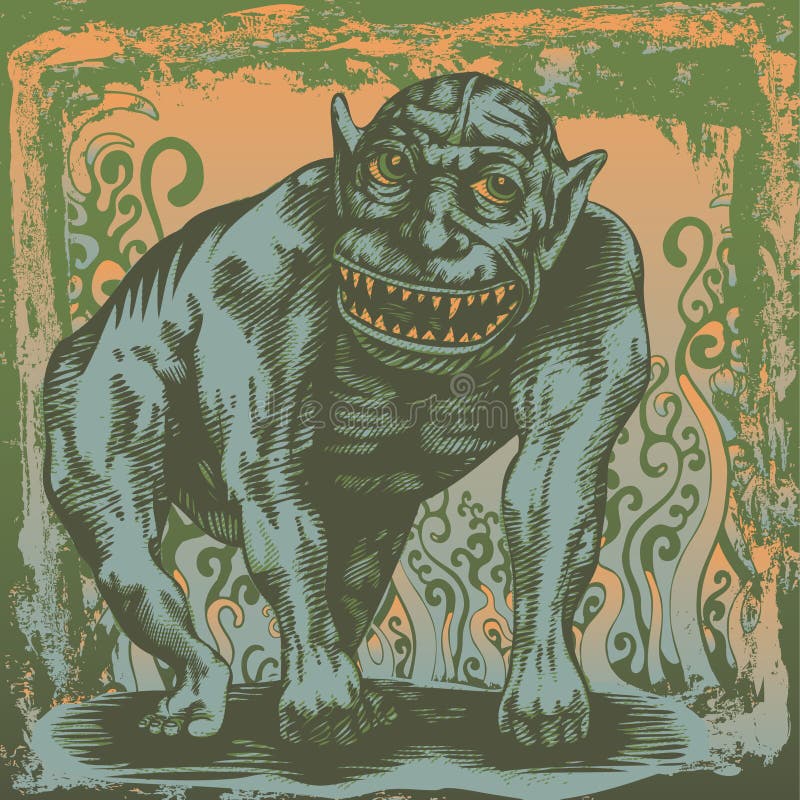 Grotesque Character Stock Illustrations – 849 Grotesque Character Stock ...