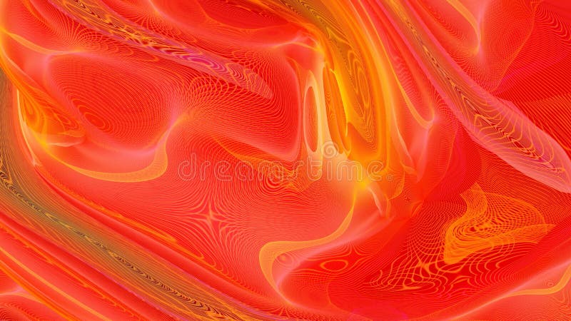 Background Movement of Abstract Molten Red Matter. Stock Image - Image ...