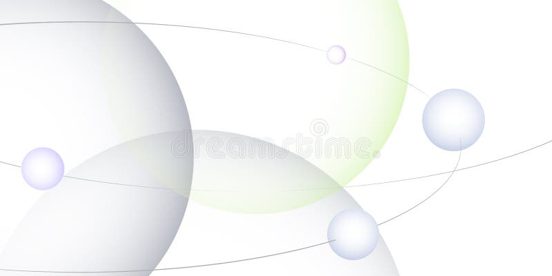 Background, the Movement of the Planets in Orbit. Stock Illustration ...