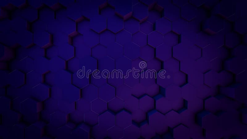 Background of Moving Cells in Form of Honeycombs. Animation Stock Video ...