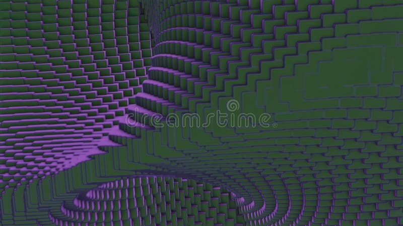 Background with Moving 3d Visual Distortion. Design. Background with ...