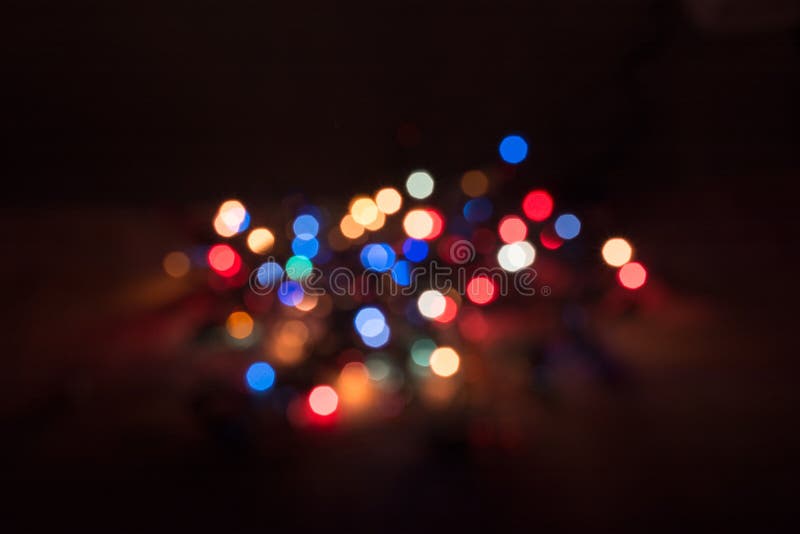 Background with Multi Color Bokeh Lights Stock Photo - Image of color ...