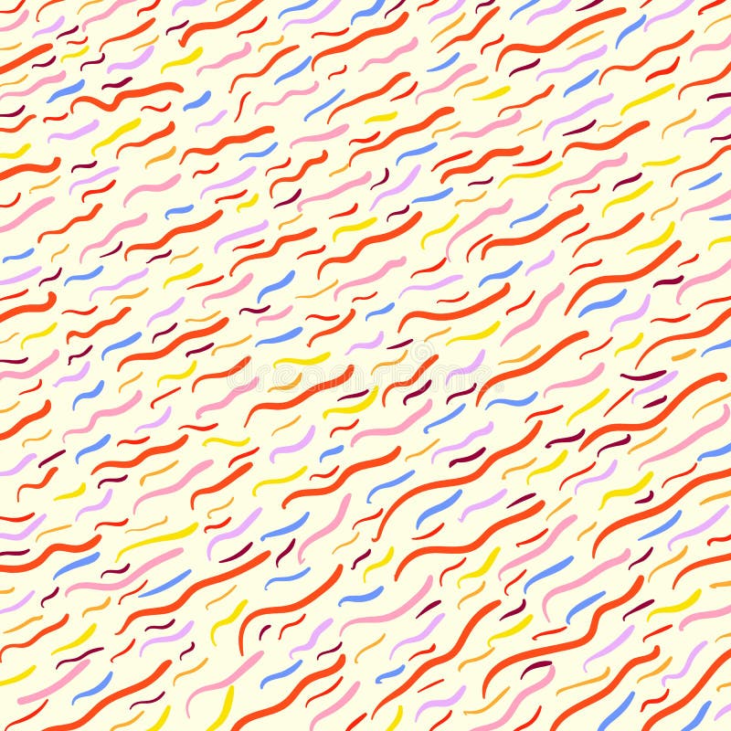 Background of Multi Colored Abstract Unique Stripes Stock Vector ...