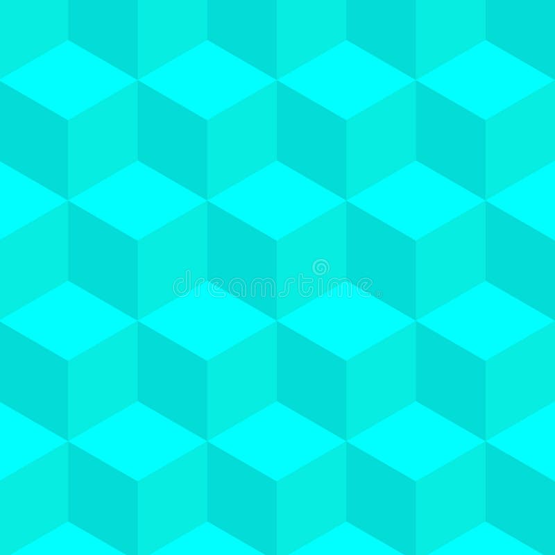 Background from Multi-colored Cubes. Optical Illusion from Cubes Stock Vector - Illustration of ...