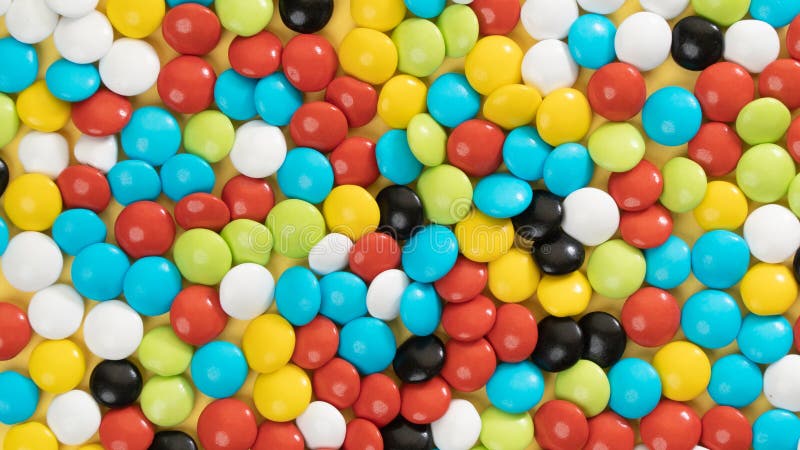Background of Multi-colored Dragees, Candy Close-up Stock Photo - Image ...