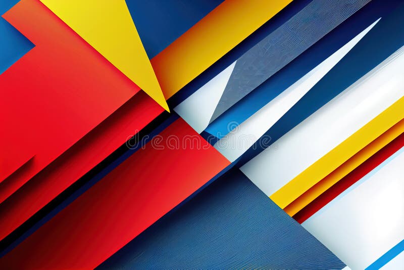 Background of Multi-colored Lines. Colored Abstract Paper Lines ...