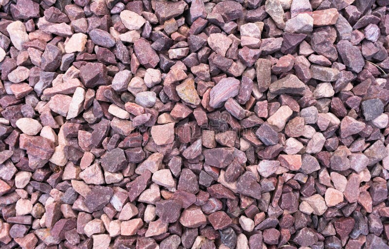 Background of Multi-colored Pink Pebbles. Stock Photo - Image of little ...
