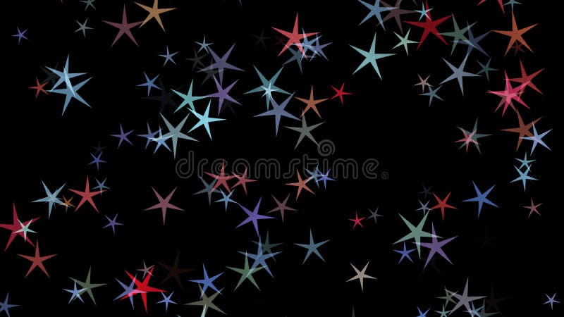 Background of Multi-colored Stars. Abstract Background Pattern Stock ...
