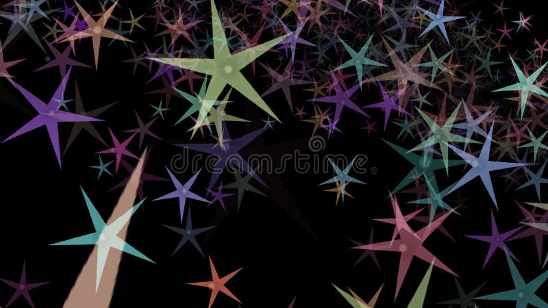 Background of Multi-colored Stars. Abstract Background Pattern Stock ...