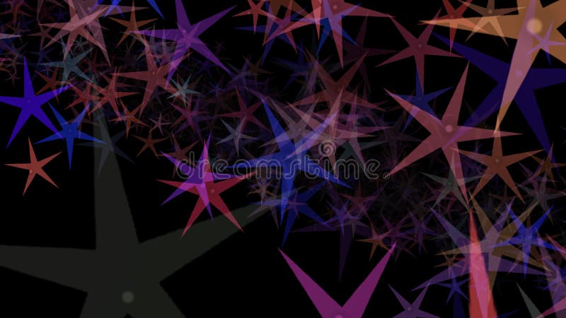 Background of Multi-colored Stars. Abstract Background Pattern Stock ...