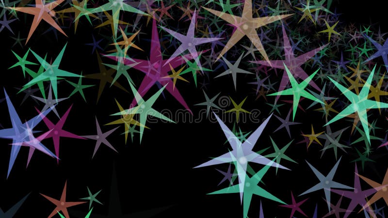 Background of Multi-colored Stars. Abstract Background Pattern Stock ...
