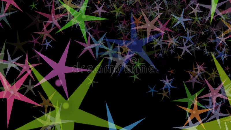Background of Multi-colored Stars. Abstract Background Pattern Stock ...