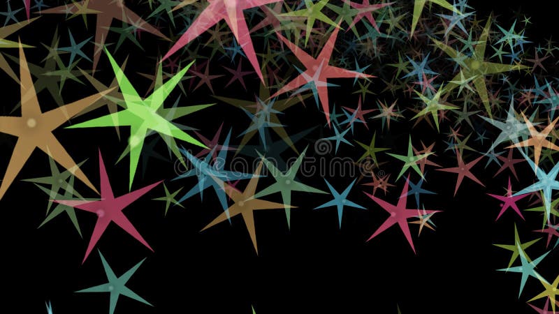 Background of Multi-colored Stars. Abstract Background Pattern Stock ...