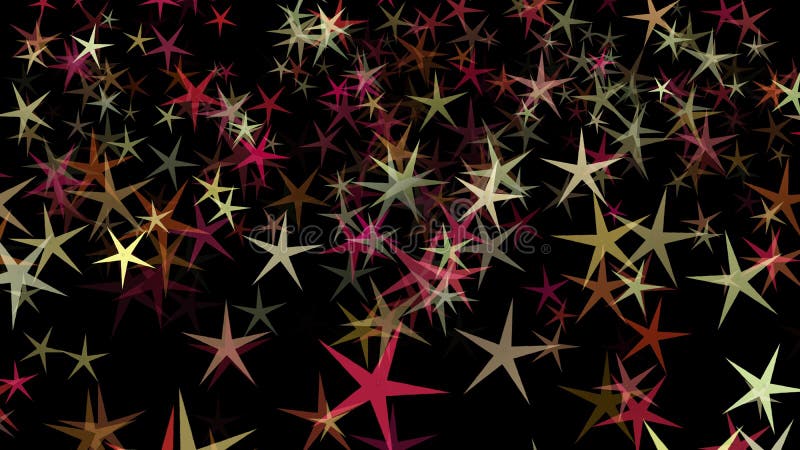 Background of Multi-colored Stars. Abstract Background Pattern Stock ...