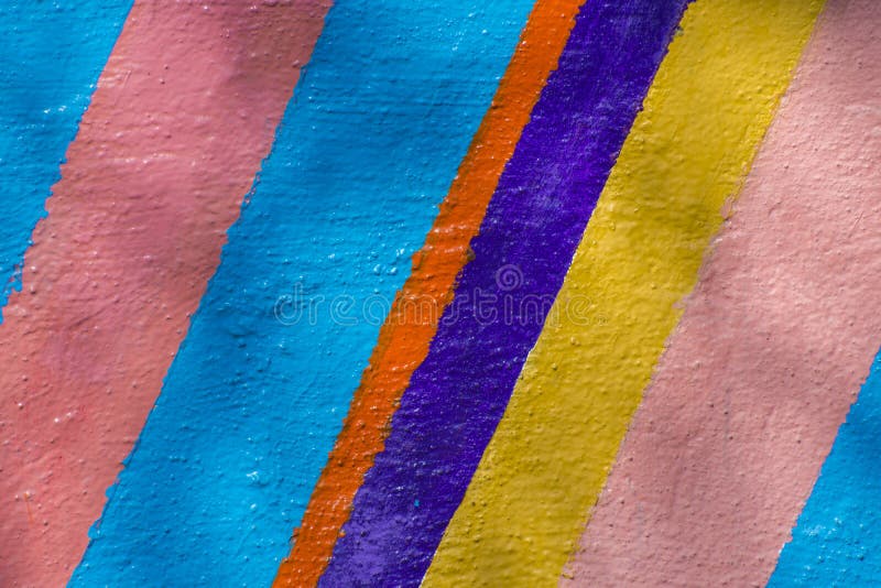 Background from Multi-colored Stripes Painted with Paint Stock Photo ...