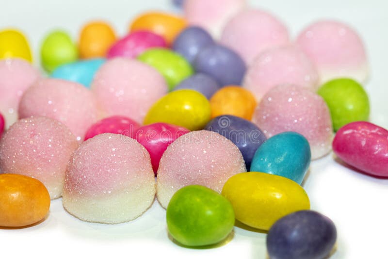 Background Multi-colored Sweets Close-up Stock Image - Image of gourmet ...